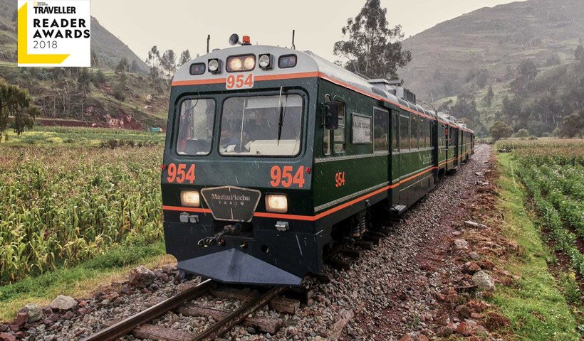 The 360° Machu Picchu Train es nominado por National Geographic ...